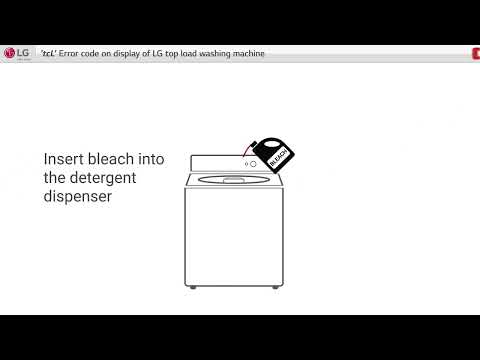 [LG Top Load Washers] Troubleshooting An tCL Error code