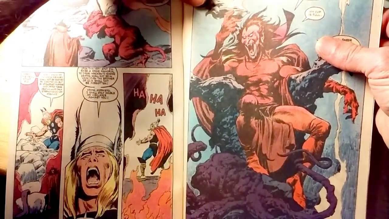 Mighty Thor: Mephisto by John Buscema