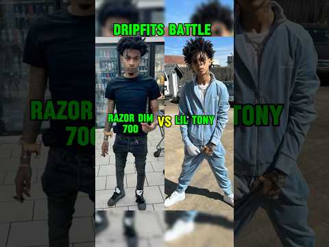 Lazer Dim 700 Vs Lil Tony DripFits Battle #drip #lazerdim700 #liltony