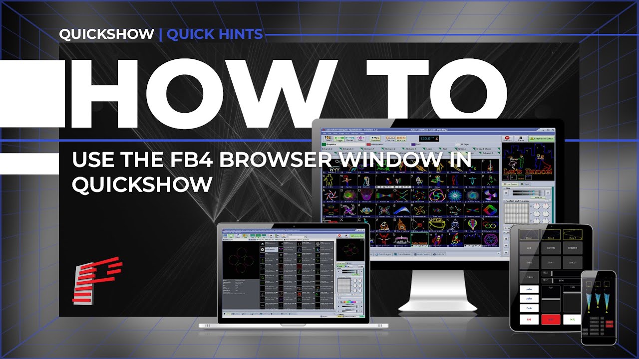 How to Use the FB4 Browser Window in QuickShow