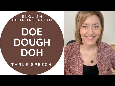 Learn to Pronounce DOE, DOUGH & DOH - American English Homophone Pronunciation Lesson #learnenglish