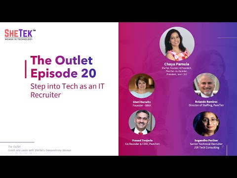 SheTek Presents The Outlet 20: Step Into Tech as an IT Recruiter