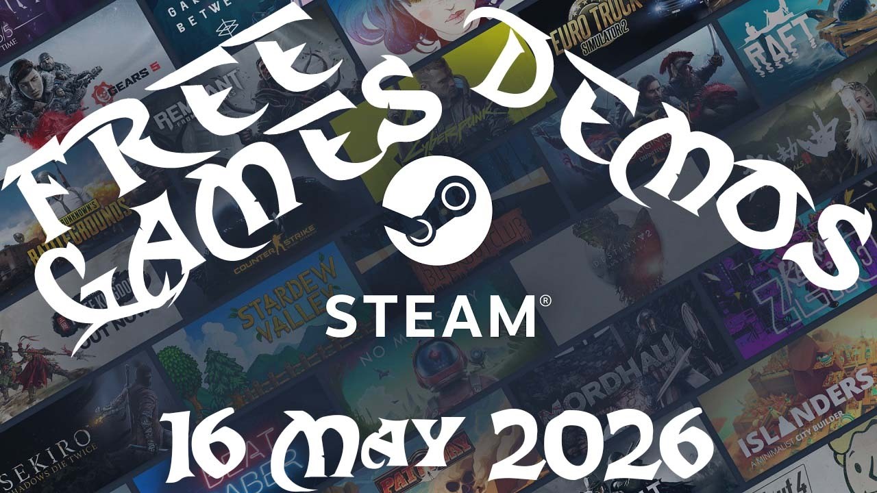 Steam Free Games And Demos 16 May 2026 - GogetaSuperx