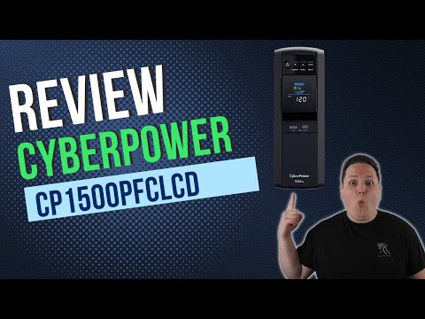 CyberPower CP1500PFCLCD UPS - Power Protection + Battery Backup!