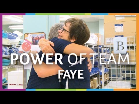 Power of Team with Faye in Logistics