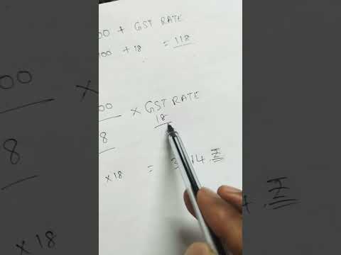HOW TO CALCULATE GST ?