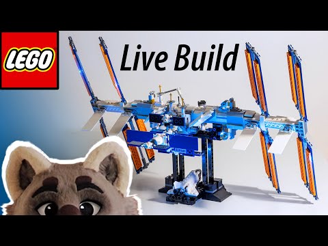 Building the LEGO International Space Station (With descriptions of each part)