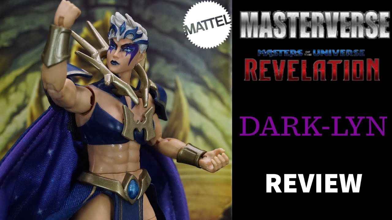 Mattel Masters of the Universe Revelation Masterverse Dark-Lyn Review