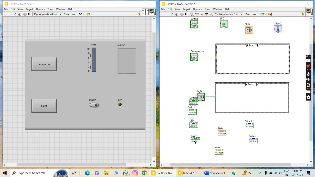 LabVIEW Tab Control With Property Node