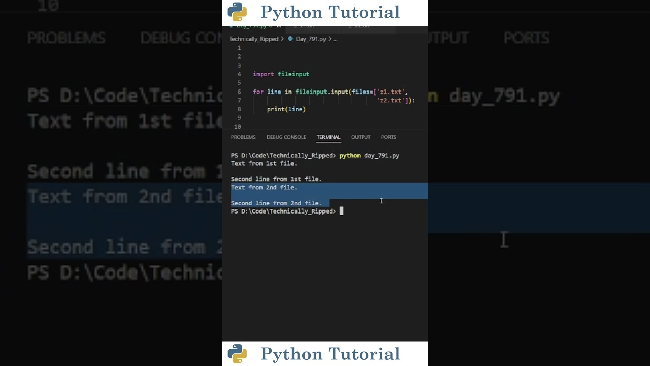 The Easiest Way To Read Multiple Files With Python | Python Tutorial