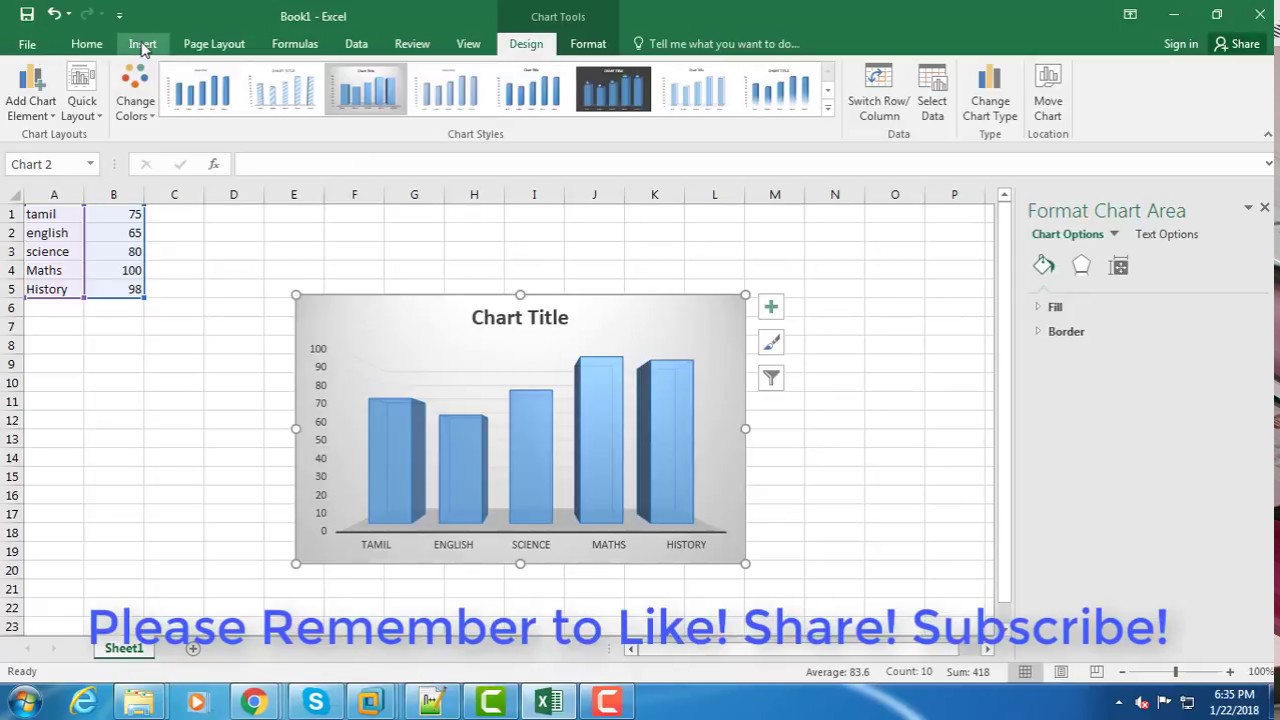 How To Save Microsoft Excel 2016 graphs To A PDF File (Tutorial)