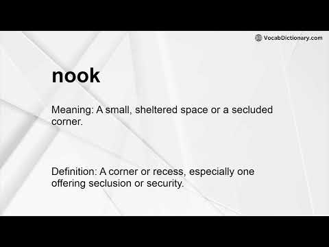 nook Meaning