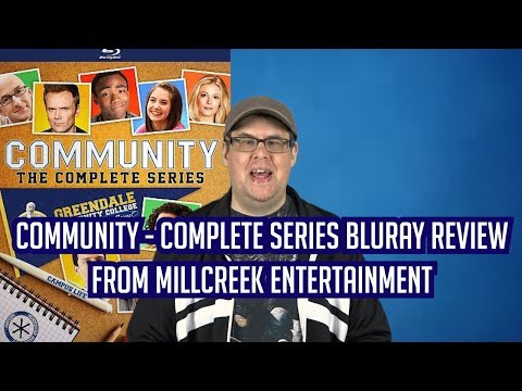 Community The Complete Series - Bluray Review (Millcreek Entertianment)