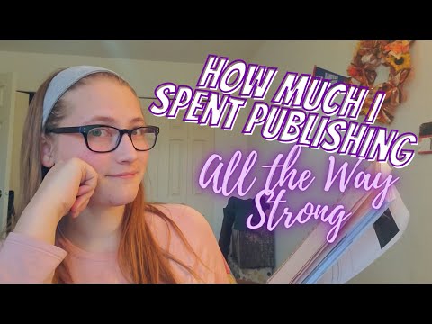 HOW MUCH I SPENT SELF-PUBLISHING MY DEBUT NOVEL | Cost of Self-Publishing