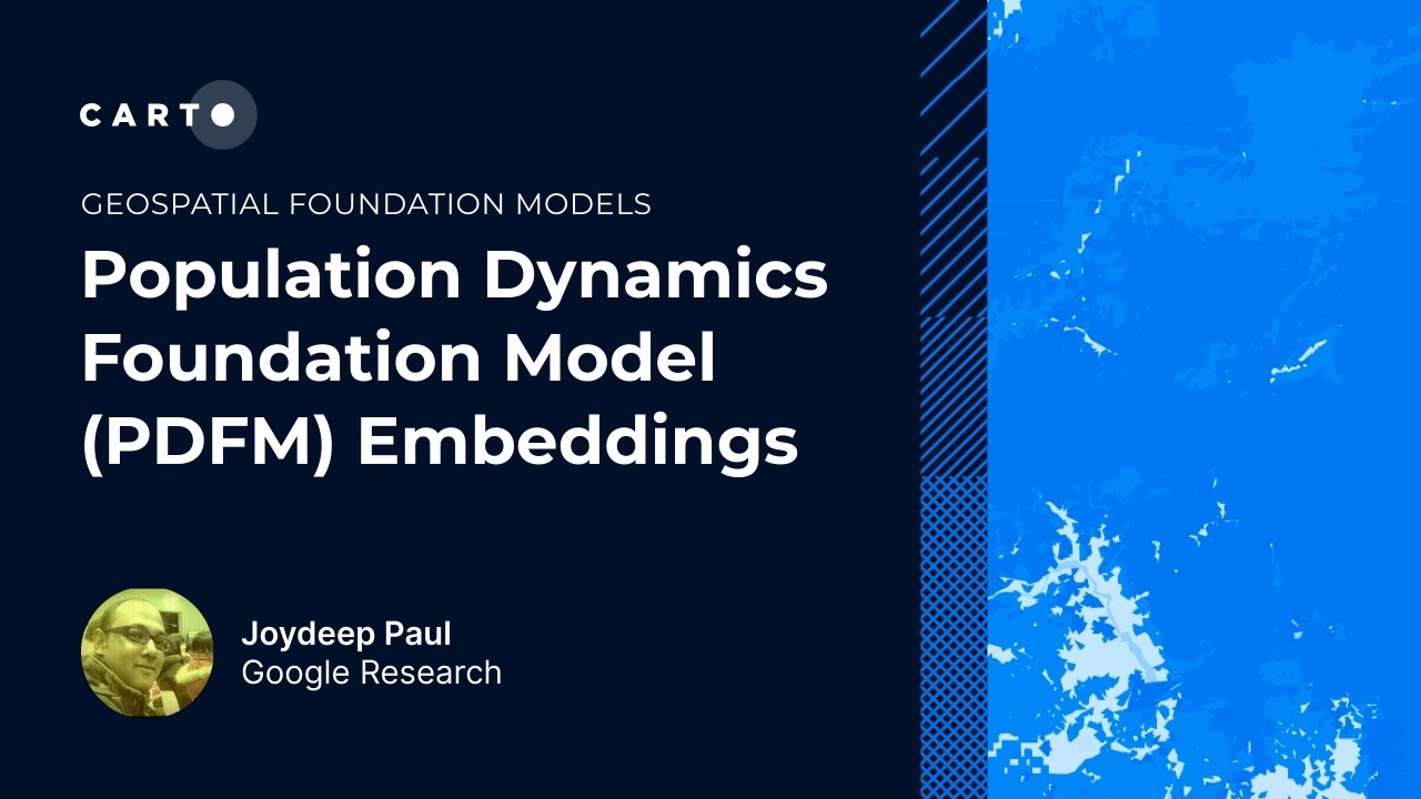 Population Dynamics Foundation Model Embeddings