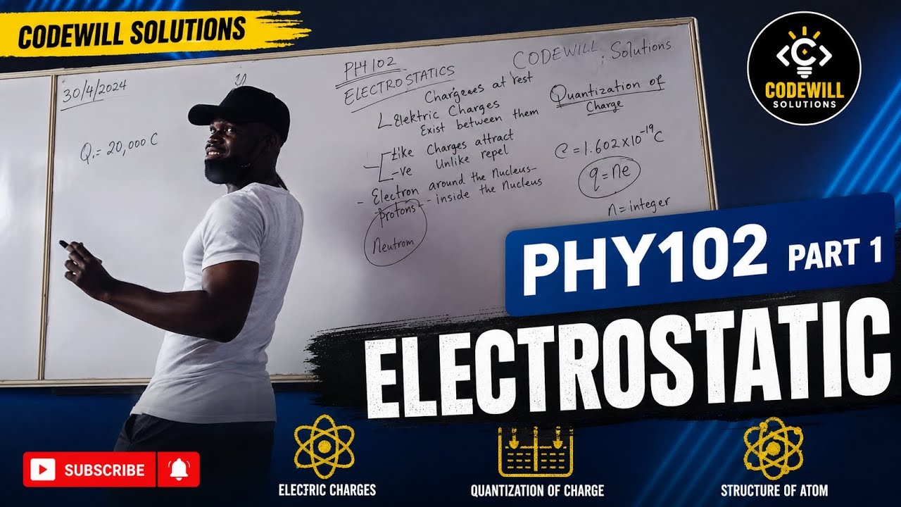 PHY102 CHAPTER 1[ELECTROSTATIC PART1]
