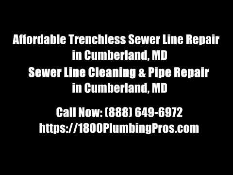 Affordable Trenchless Sewer Line Repair in Cumberland, MD - Sewer Line Cleaning & Pipe Repair