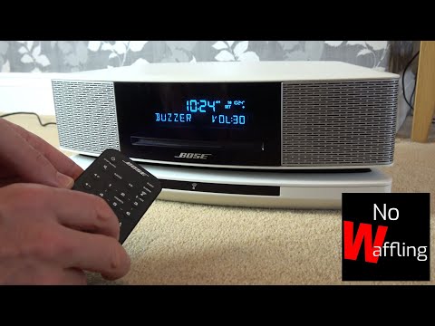 How to SET THE ALARM - BOSE Wave SoundTouch 4 Music Player