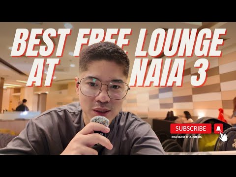 Best FREE Airport Lounge in NAIA 3 | Best Credit Card Perks | A Lounge | Marhaba | PAGSS Review