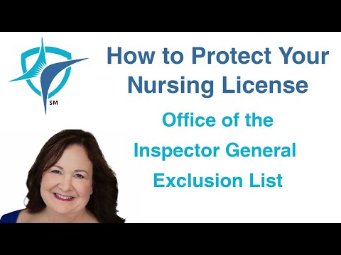 Office of the Inspector General Exclusion List