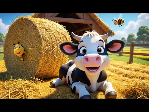 Baby Cow Goes Moo Moo Moo | Fun Animal Song for Kids | Lively Nursery Rhyme for Toddlers