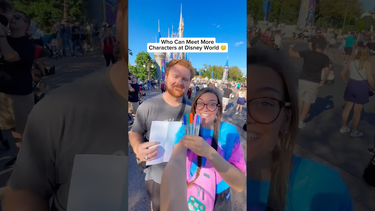 Meeting the MOST Disney Characters ✨ #disneyworld #waltdisneyworld #disneypins #orlando #disneyparks