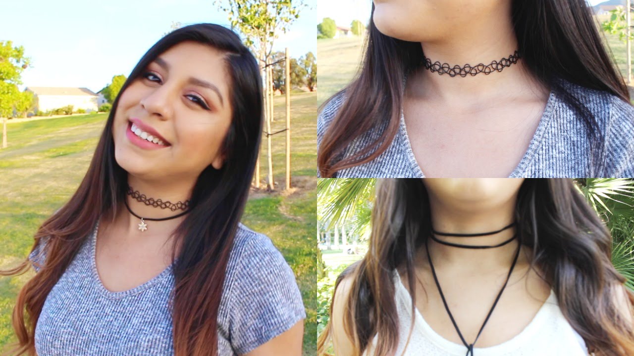 DIY Choker Necklaces! Quick & Easy | SimplyAlma