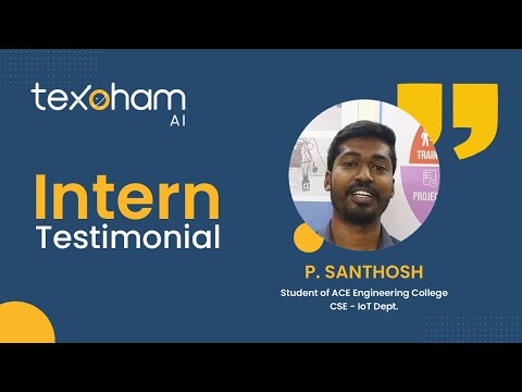 Testimonial by P. Santosh, Student of ACE Engineering College