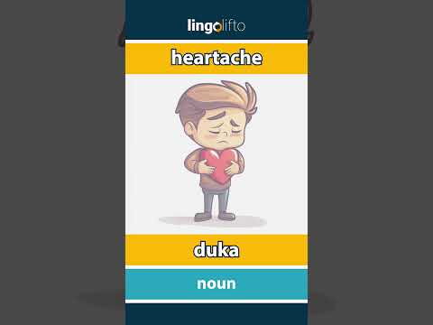 🇬🇧🇮🇩 heartache - duka : learn English : ayo belajar bahasa Inggris : vocabulary builder