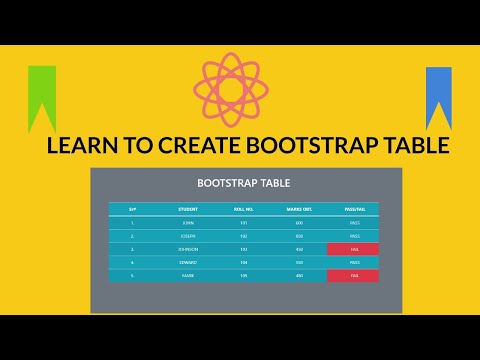 Responsive bootstrap table with amazing hover effect | using html and bootstrap