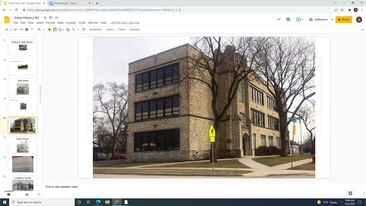 Joliet History: Jr  High Schools and Elementary Schools