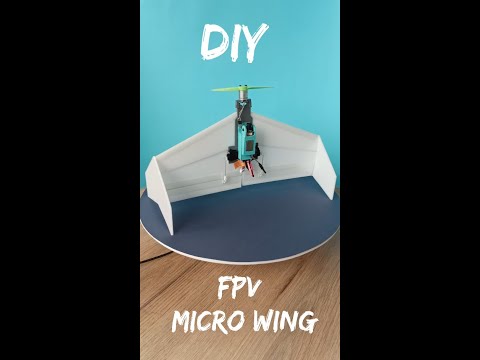 STL file Mico RC FPV Flying Wing (Vertical Take Off) 🪶 ・3D print design ...