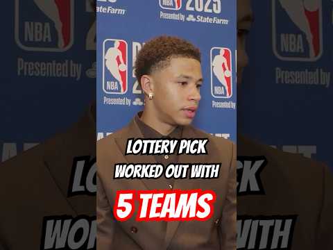 How Many Teams WORKED OUT With Carter Bryant In 2025 NBA Draft?