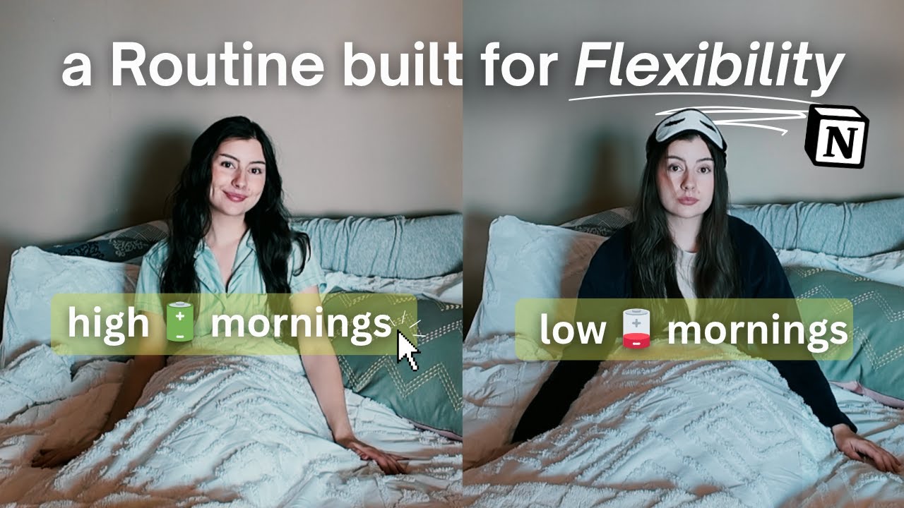 The Notion Template That Changed my Morning Routine | template included!