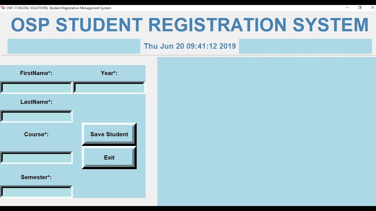 Python with mysql connection | Python with Tkinter | Tkinter with MySQLdb - OSP PRO
