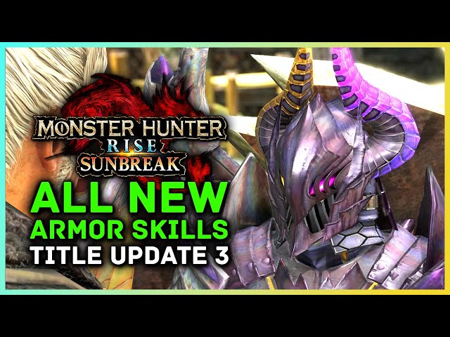 How to use the Strife and Berserk skills in Monster Hunter Rise: Sunbreak title update 3