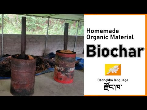 How to make biochar in Bhutan (Dzongkha language)