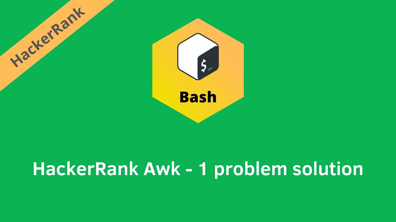 HackerRank Awk - 1 problem solution | Linux Shell problems solutions | Programmingoneonone