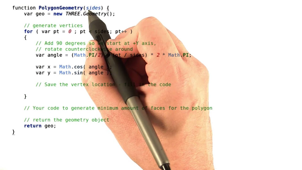 Polygon Creator - Interactive 3D Graphics