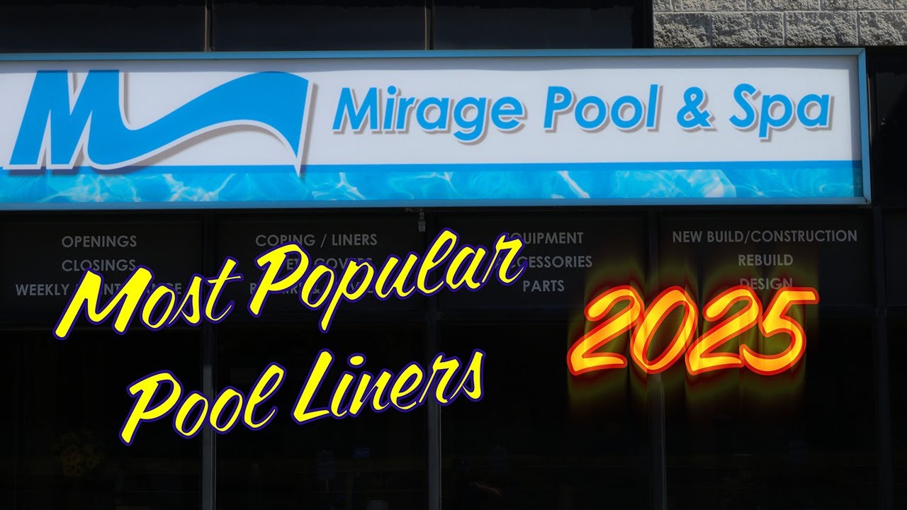 Most Popular Vinyl Pool Liner Patterns for 2025 | Mirage Pools 🇨🇦