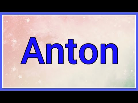 Anton | Name Origin Variations
