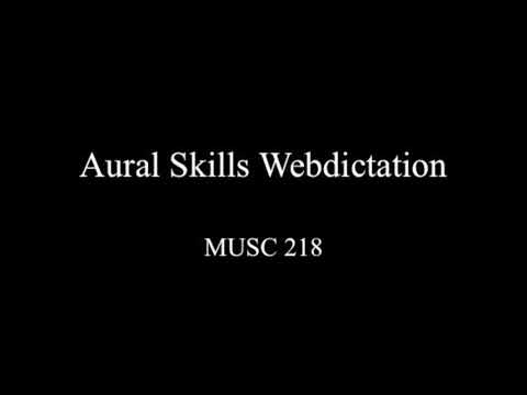 MUSC218 Web2 Scale Identification 2
