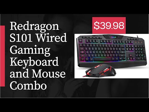 Redragon S101 Wired Gaming Keyboard and Mouse Combo RGB | Eshopsy Online Store