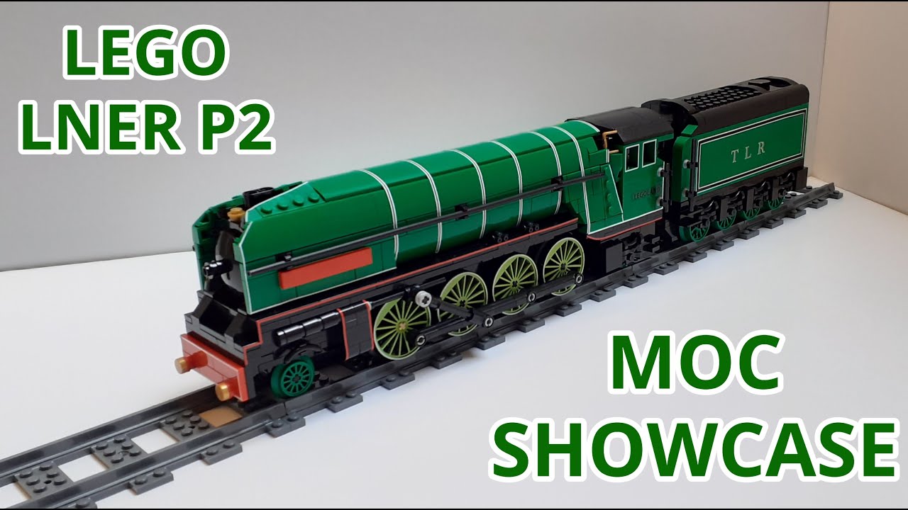 LEAKs レゴ トレイン作品 Lego LNER P2 MOC rebuild