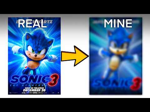 Recreating Sonic 3 Posters with ACTION FIGURES