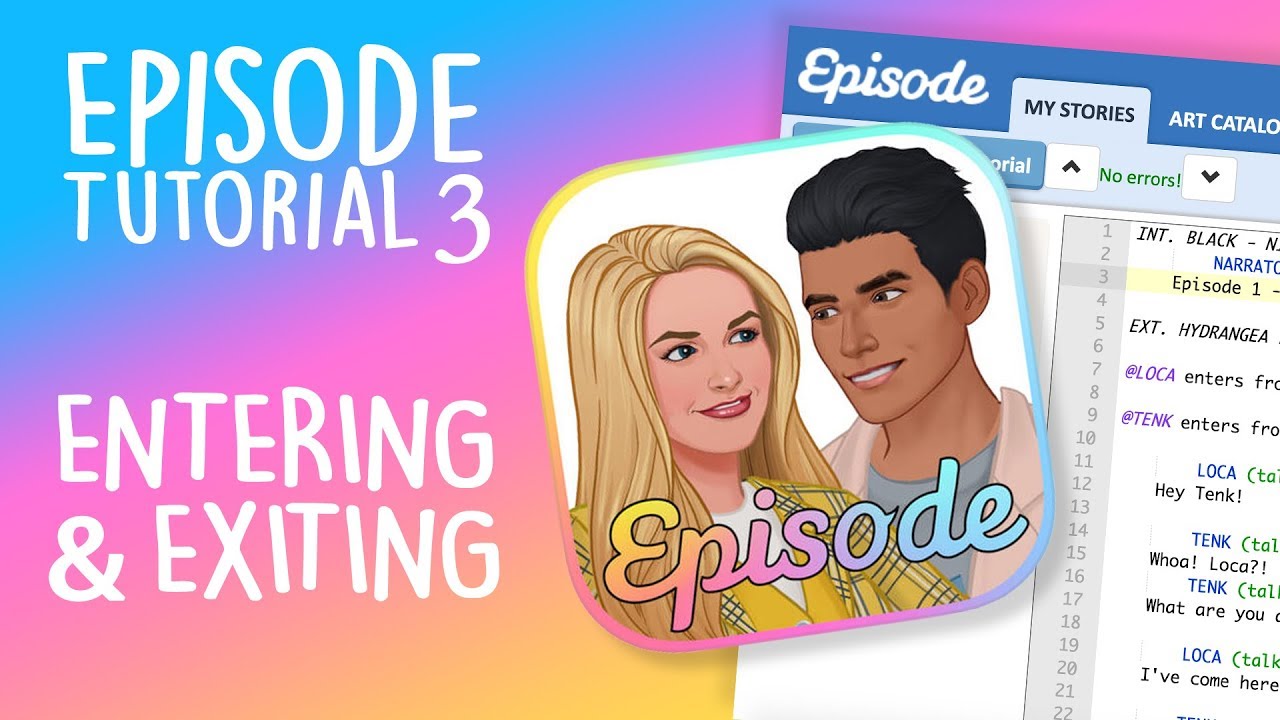 Episode Limelight Tutorial 3 - ENTERING & EXITING