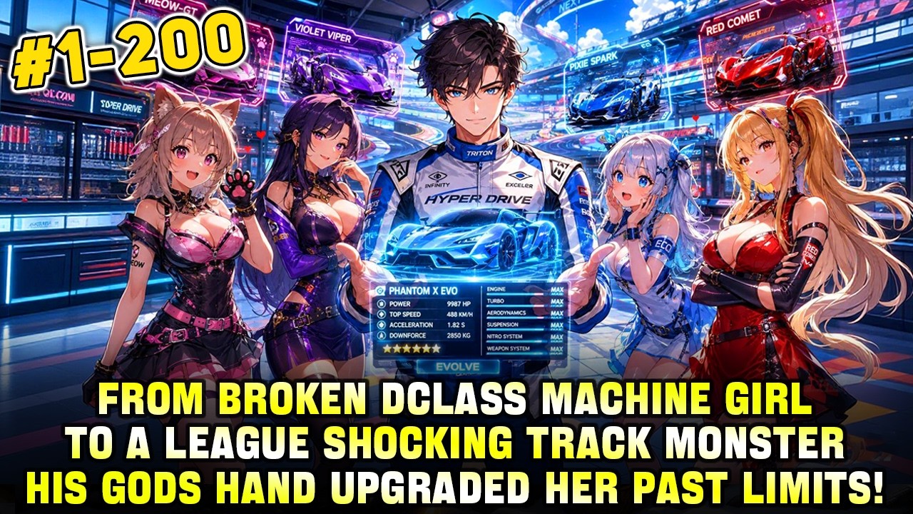 Everyone Mocked D-Class Racing Mecha Girl He Signed, Yet He Evolved Her Into Track-Ruling SSS Queen!