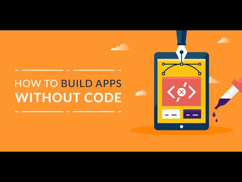 How to create an app without coding for free.