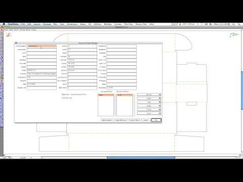 Making a Spec sheet of your package / box design using AlphaCorr Rules!