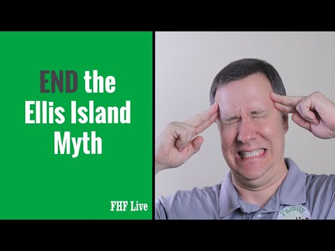 Ellis Island Name Changes - Genealogy Myths DEBUNKED